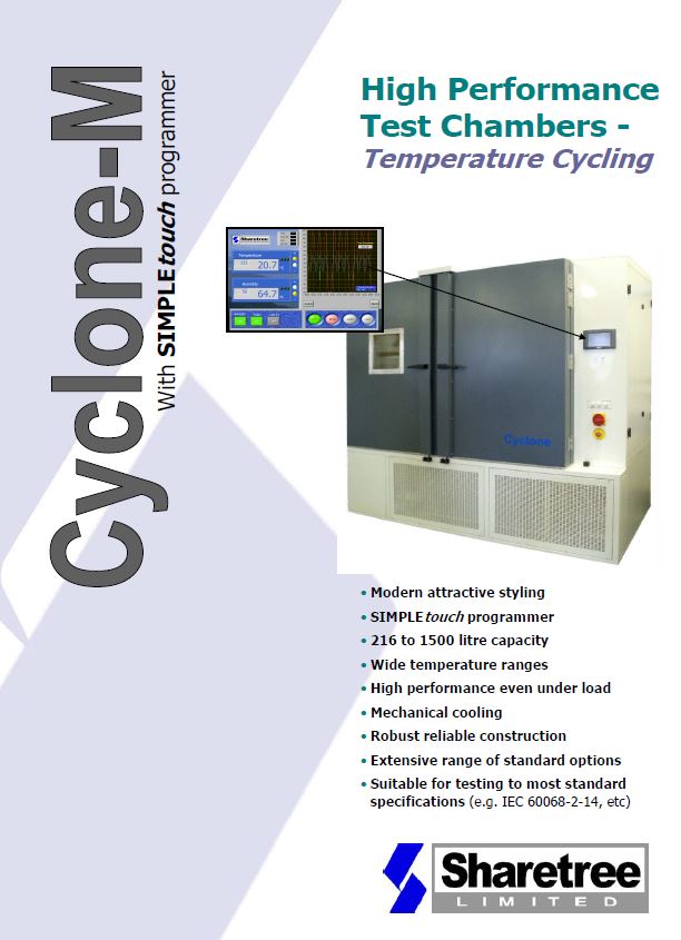 Test Chambers for both Constant and Cycling Temperature/Humidity ...