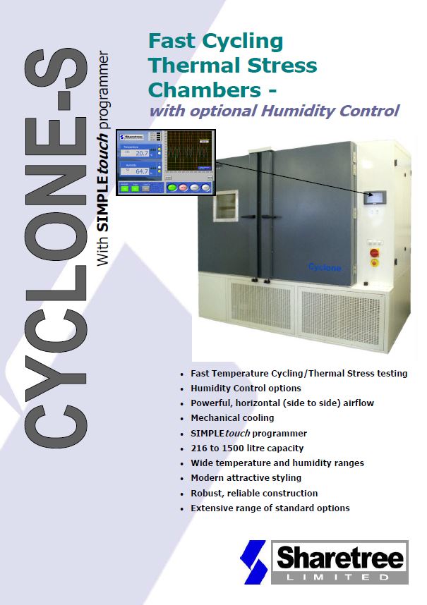 Test Chambers for both Constant and Cycling Temperature/Humidity ...